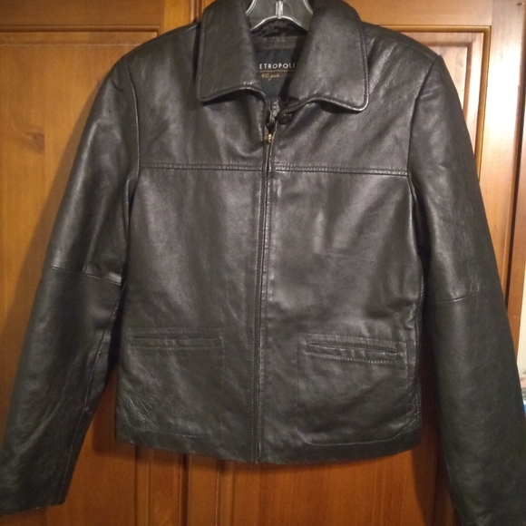 Metropolitan | Jackets & Coats | Metropolitan New York Genuine Leather ...